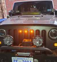Quadratec Pre-Runner LED Light Bar Kit for 07-18 Jeep Wrangler JK ...