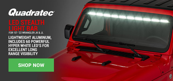 Jeep Lights, Light Bars & Mounts | Quadratec - Free Shipping