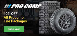 Pro Comp Series 29 La Paz Wheel & Tire Package for 84-06 Jeep Wrangler ...