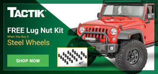 TACTIK Circle 8 Classic Wheel for 87-06 Jeep Wrangler YJ & TJ | Quadratec