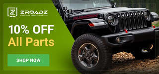 ZROADZ Z334851-KIT2 Side Mount Brackets with (2) 3" LED Pod Lights for ...