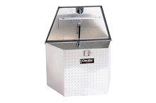 Dee Zee Lockable Brite-Tread Finish Triangle Trailer Box Standard Size ...