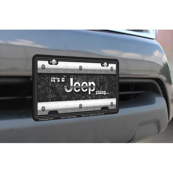 Chroma Graphics 2022 It's A Jeep Thing Stamped Metal License Plate ...