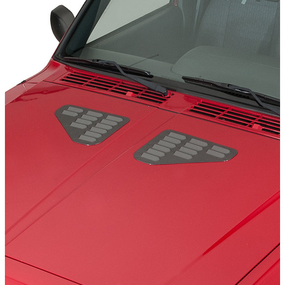 HyLine OffRoad Louvered Hood Panel | Quadratec