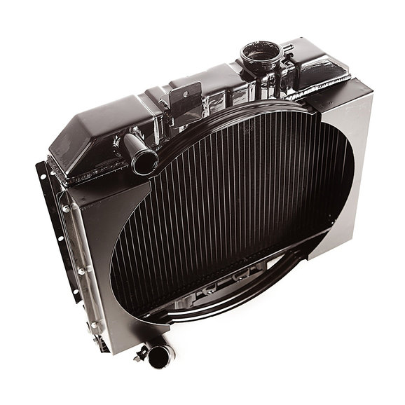OMIX 17101.01 Radiator and Shroud for 41-49 Willy's MB and Jeep CJ-2A ...