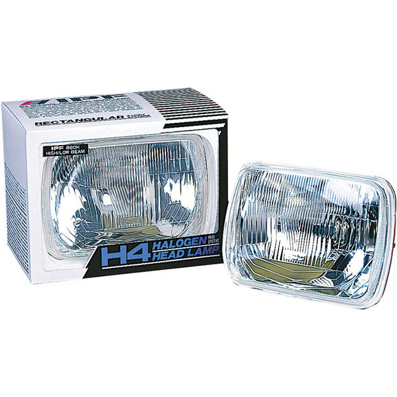 IPF 820H H4 Headlamp Upgrade for 84-01 Jeep Wrangler YJ & Cherokee XJ ...
