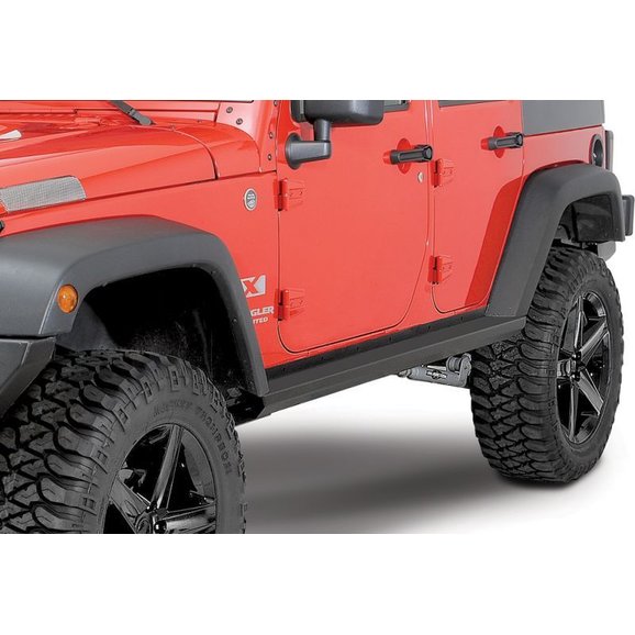 Rock-Slide Engineering SL-2D-100-JKA Aluminum Rock Sliders in Textured ...