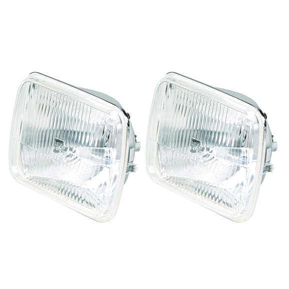 Hella® 003427811 5X7" Rectangular E-Code (ECE) H4 Conversion Headlight ...