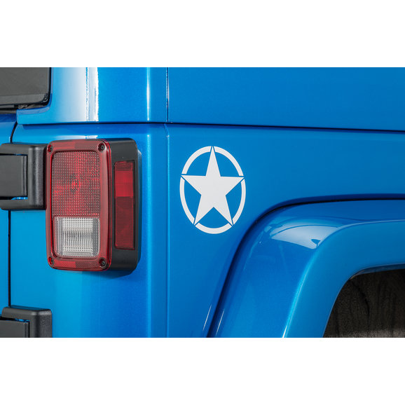 Quadratec Premium Vinyl Small Star Decal | Quadratec