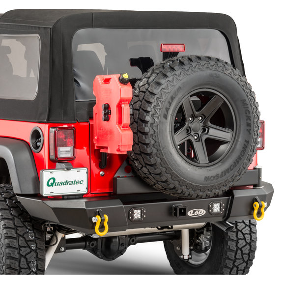 LoD Lod 2 or 3 Gallon Rotopax Mount for 07-18 Jeep Wrangler and ...