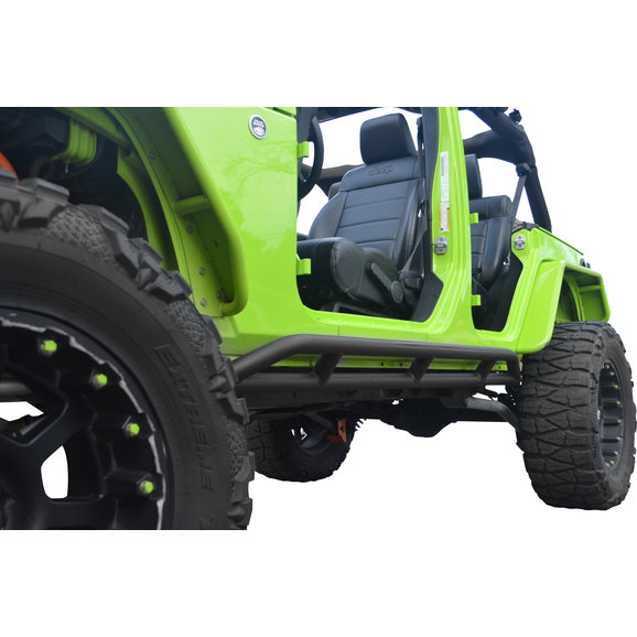 ACE Engineering ACEJKWLDRS4DR Weld-On Rock Sliders for 07-18 Jeep ...