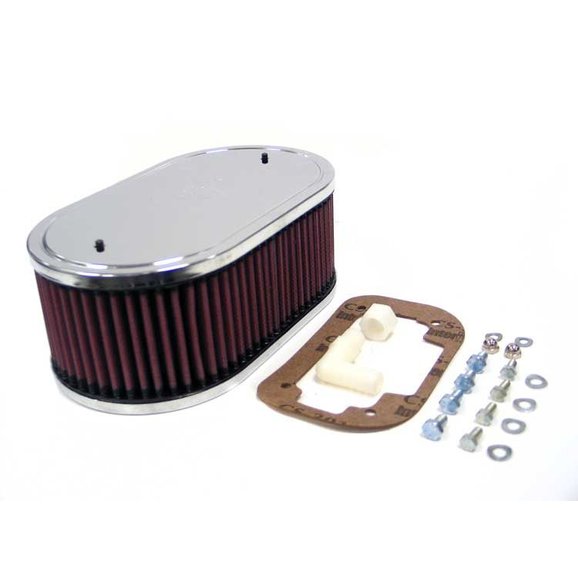 K&N 56-1060 Custom Air Filter for Weber Carburetors | Quadratec
