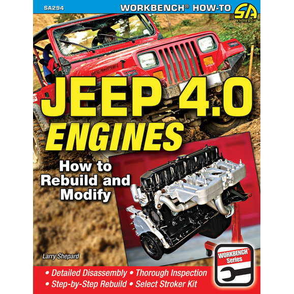 Cartech Automotive Books & Manuals SA294 High-Performance Jeep 4.0L ...