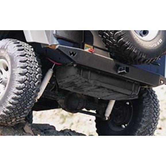 Automotive Exterior Accessories Ecotric Rock Crawler Rear Bumper W Tire