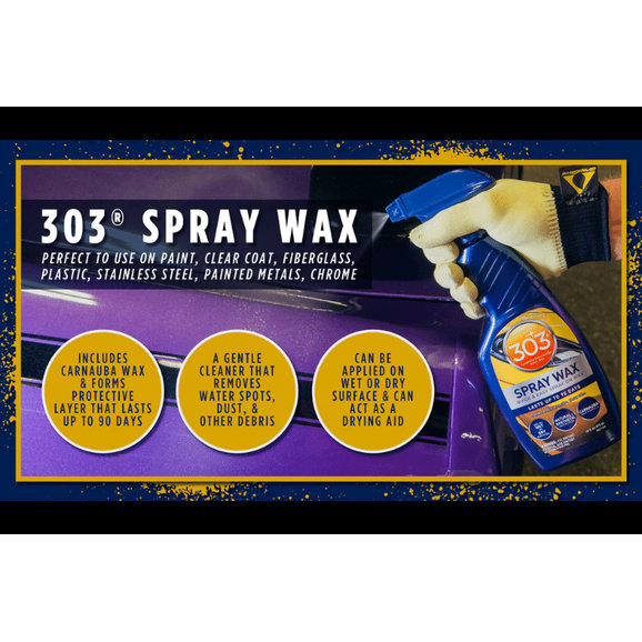 303 30217 Spray Wax 16 oz. | Quadratec