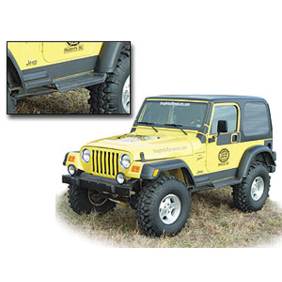 Tough Stuff 000061 Rocker Panel Protectors for 76-06 Jeep CJ7 ...