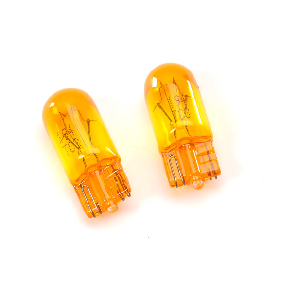 Sylvania 194NABP #194 Bulb Pair in Amber | Quadratec