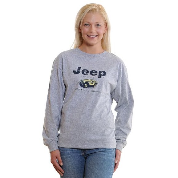 Jeep Merchandise Jeep since 1941 Well Worn in Tradition Long Sleeve Tee ...