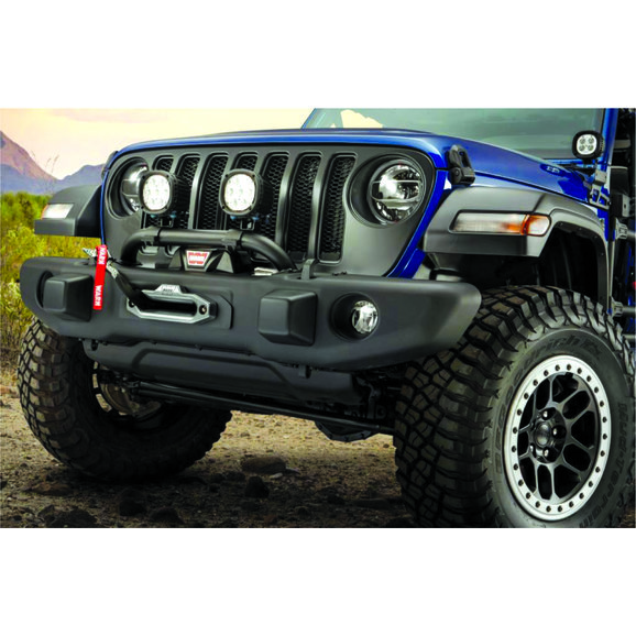 Mopar 82215691AD Rubicon Offroad Bumper for 18-23 Jeep Wrangler JL and ...