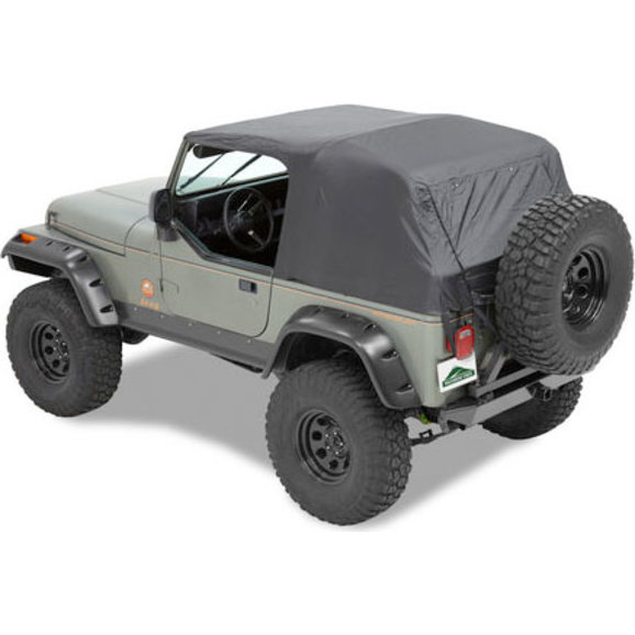 Pavement Ends 56811-01 Emergency Top in Black for 92-95 Jeep Wrangler ...