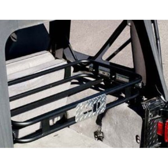 Warrior Products 91651 Fixed Interior Cargo Tray for 97-02 Jeep ...
