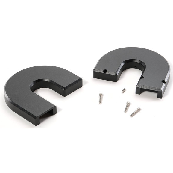 RealWheels Rear Tow Hook Covers for 07-09 Jeep Wrangler JK | Quadratec