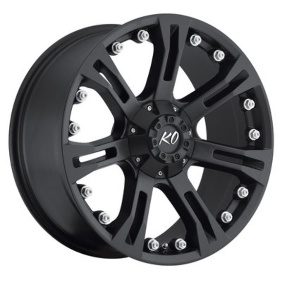 DV8 Offroad Anaconda 840 Series Wheel in Matte Black for 07-19 Jeep ...