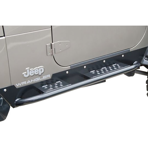 HyLine OffRoad 300300100 Tube Step Rocker Panels for 97-06 Jeep ...