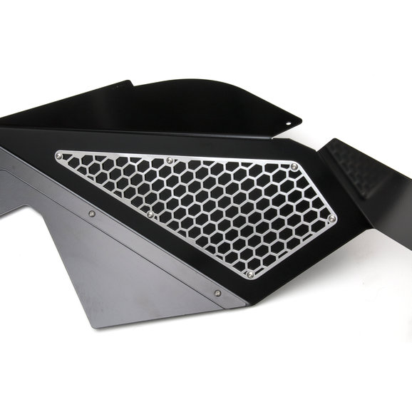 ICON Vehicle Dynamics 22050D Fender Liners Mesh Trim for 07-18 Jeep ...