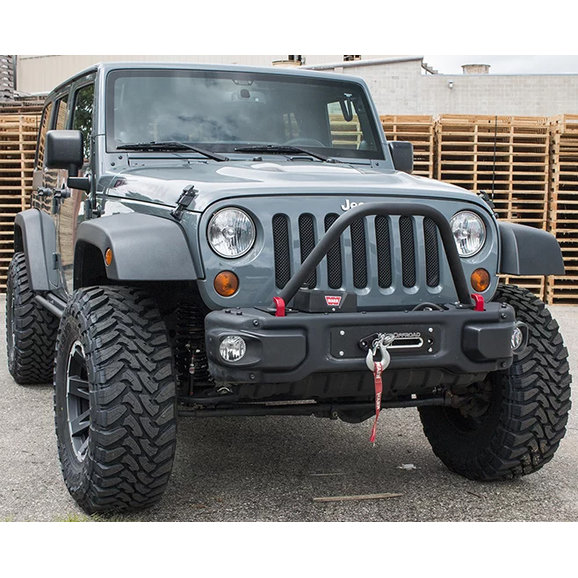 JCR Offroad JK10A-T-PC Hardrock Prerunner Hoop for 13-18 Jeep Wrangler ...