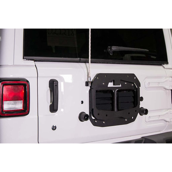 JCR Offroad JLTCR-PC Factory Tire Carrier Riser for 18-20 Jeep Wrangler ...