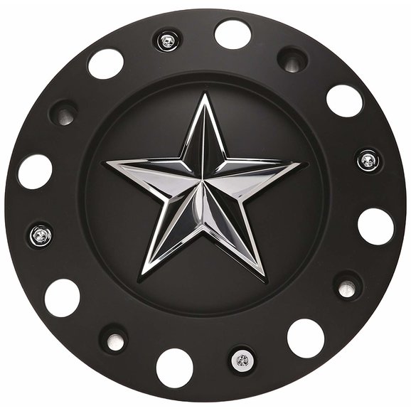KMC Wheels 1000775B XD Rock Star Center Cap 18x9 | Quadratec