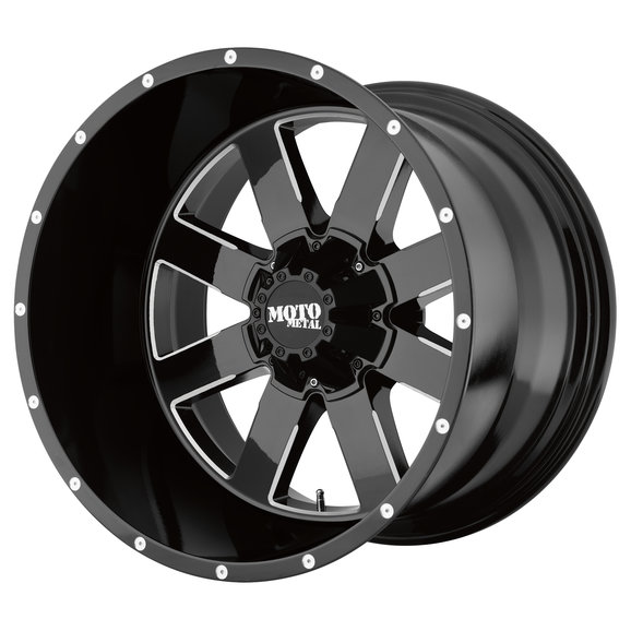 Moto Metal Series MO962 Wheel for 55-86 Jeep CJ in 18x10 with 4.56in ...
