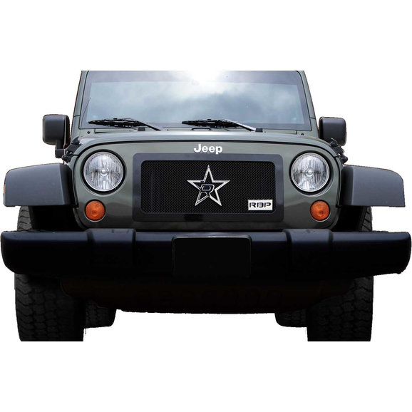 Rolling Big Power RX-1 Grille without Rivets for 07-18 Jeep Wrangler JK ...