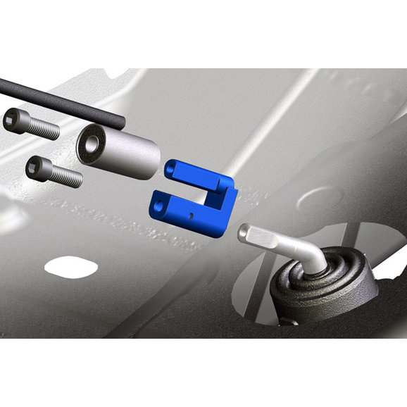 Rough Country RC602 Manual Transmission Shifter Adapter for 07-18 Jeep ...