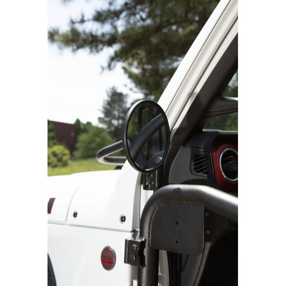 Rugged Ridge 11025.23 Round Trail Mirror for 18-21 Jeep Wrangler JL ...