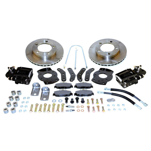 Stainless Steel Brakes A130-1BK Drum to Disc Conversion Kit for 76-86 ...