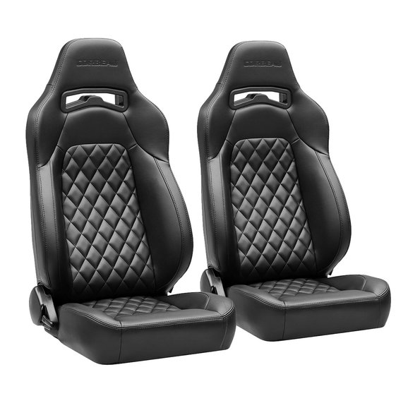 Corbeau Trailcat Reclining Front Seat Pair for 76-18 Jeep CJ-7 ...