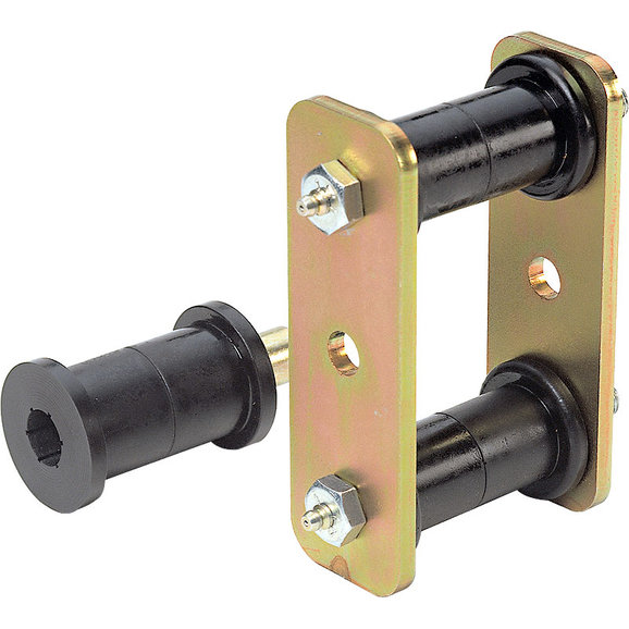 Daystar KJ61018BK Rear 3/4" Lift Rockrusher Shackles for 76-86 Jeep CJ ...