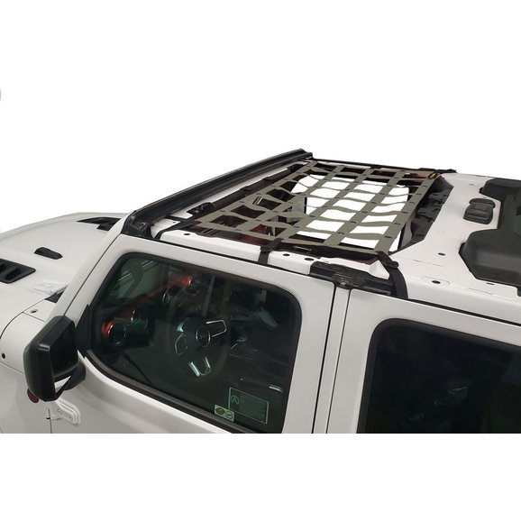 Dirtydog 4X4 Front Seat Netting for Jeep Gladiator JT | Quadratec