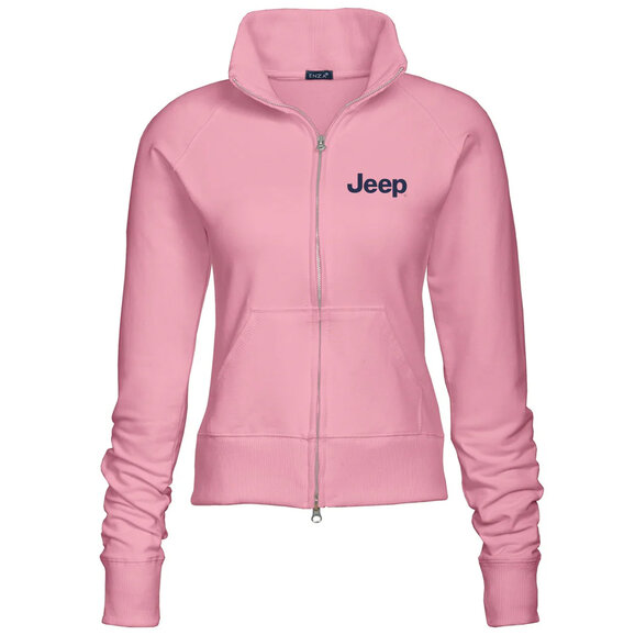 Jeep Merchandise Ladies Jeep Text Fleece Jacket | Quadratec