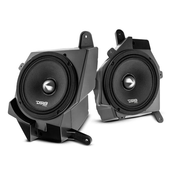 DS18 JP6NEO.FR Loaded 6.5" Dash Enclosures with PRO-FR6NEO 225 Watts ...