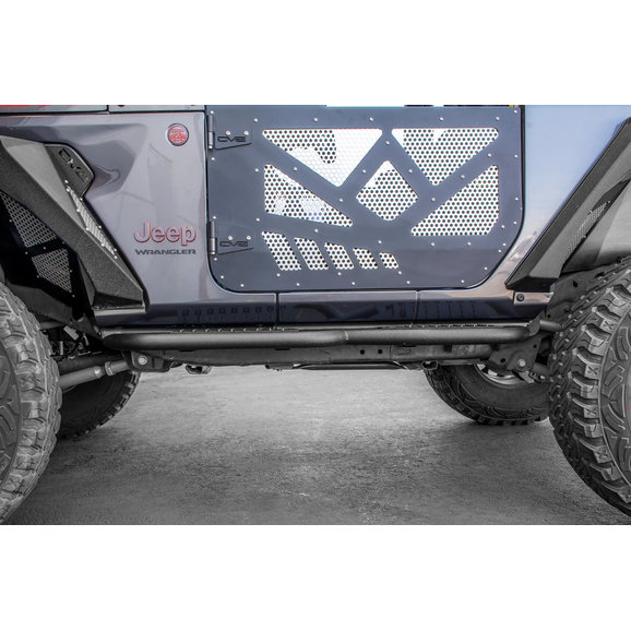 DV8 Offroad SRJL-22 Tubular Slider Steps for 18-22 Jeep Wrangler JL ...