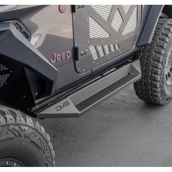 DV8 Offroad SRJL-24 Boxed Slider Steps for 18-20 Jeep Wrangler JL ...