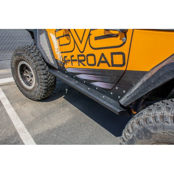 DV8 Offroad SRSOTB-12 Body & Frame Mounted Rock Sliders for 07-18 Jeep ...
