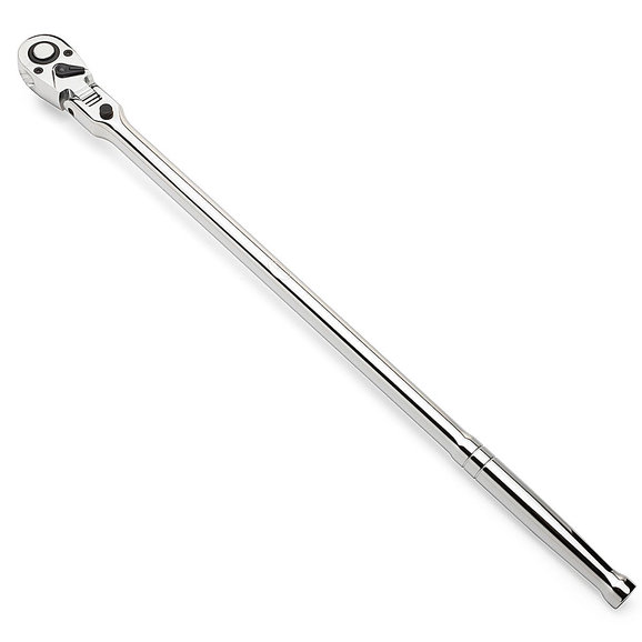 Eastwood 32531 1/2 Inch Drive Extra Long Flex Head Ratchet | Quadratec