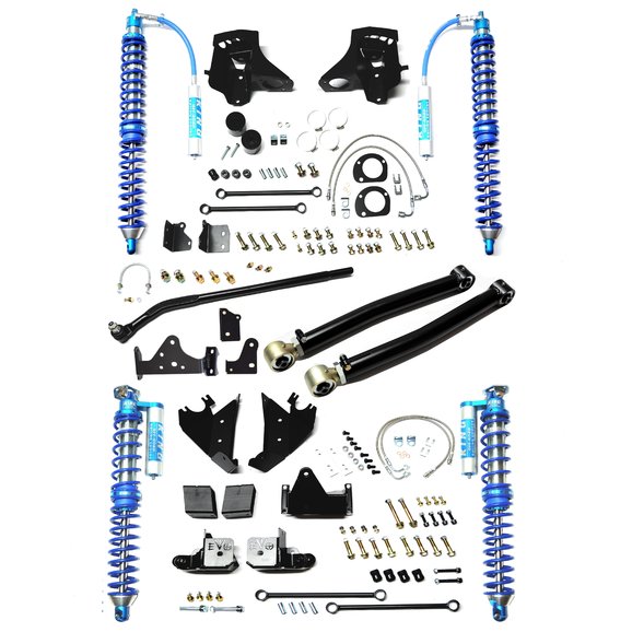EVO Manufacturing EVO-201-2 Enforcer Pro LCG Coil Over Lift Kit for 07 ...