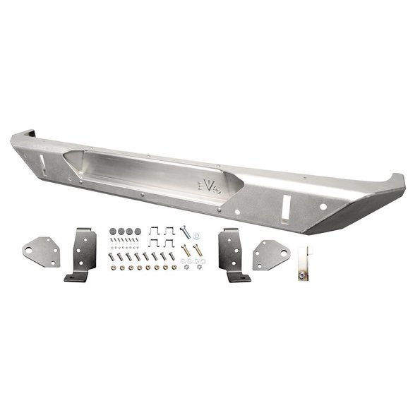 EVO Manufacturing EVO-3111AL Alumilite Rear Bumper for 18-22 Jeep ...