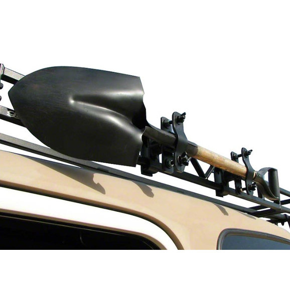 Garvin Axe or Shovel Mount for Garvin Wilderness Rack | Quadratec