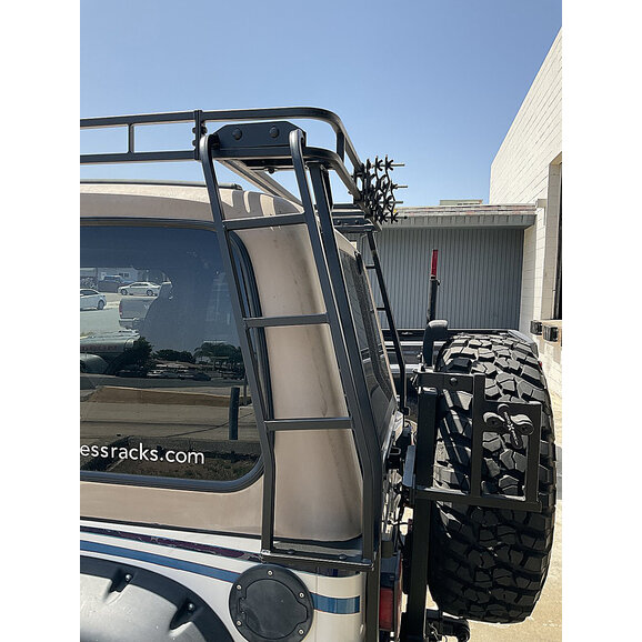Garvin Expedition Rack Ladder for 76-06 Jeep Wrangler YJ, TJ, LJ, & CJ7 ...